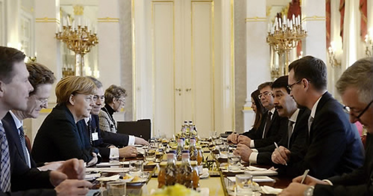 HUNGARY GERMANY MERKEL