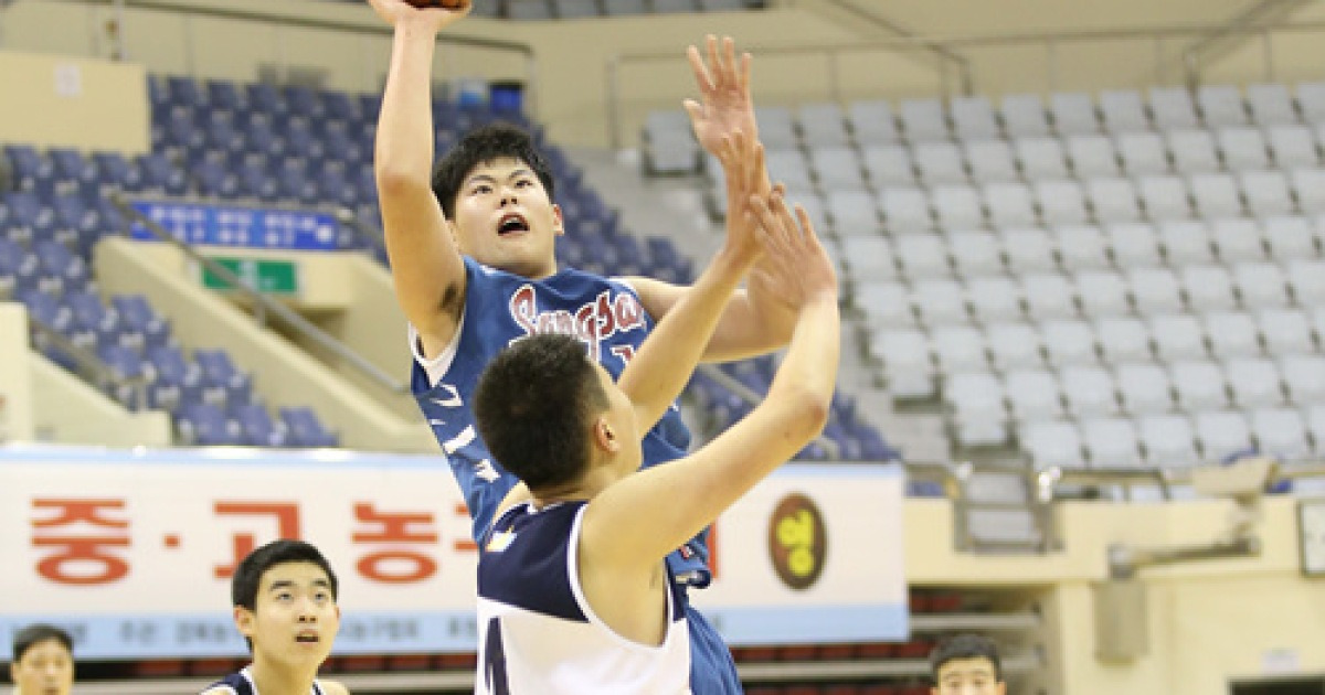 [15KBL] 낙생고 '구성환'의 파워를 앞세운 골밑 공격