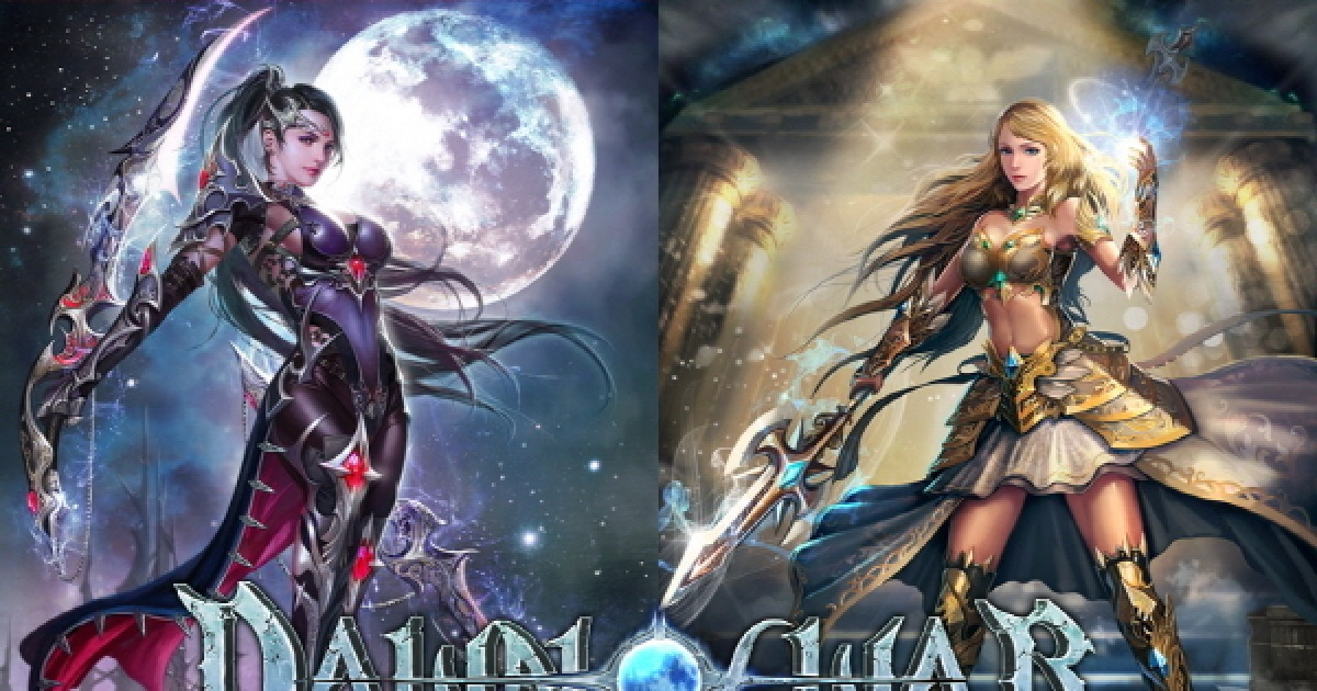 그리스 신화 RPG 'Dawn of war', 상반된 콘셉트의 캐릭터 원화 2종 공개