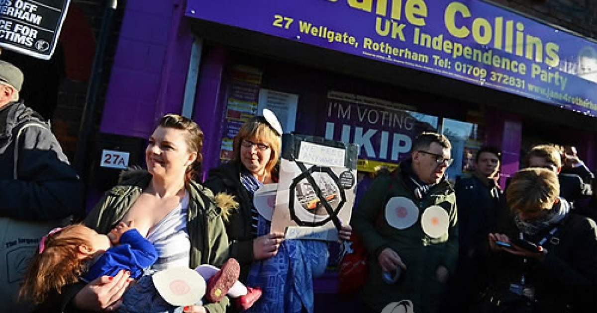 BRITAIN PARTIES UKIP ROTHERHAM