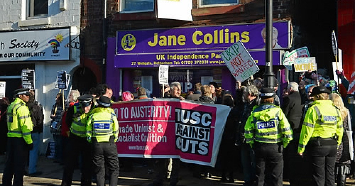 BRITAIN PARTIES UKIP ROTHERHAM