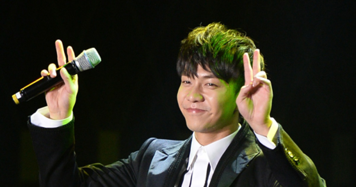 이승기, '귀여운 V" [MBN포토]