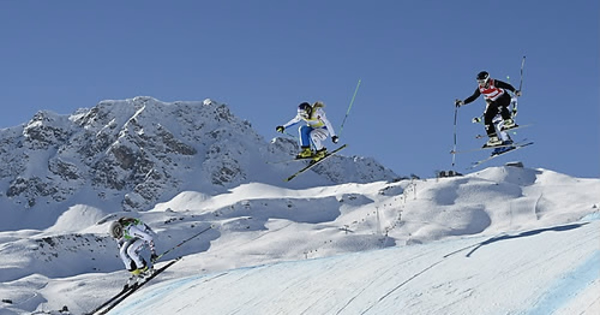 SWITZERLAND SKIING FREESTYLE CROSS WELTCUP