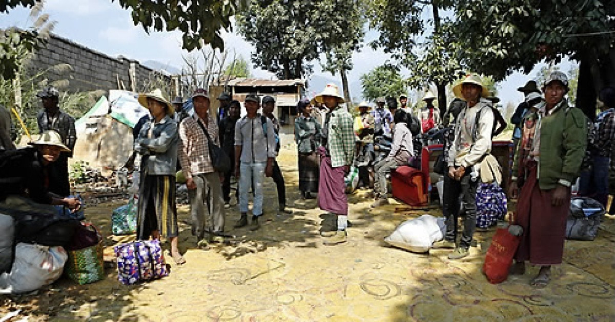 MYANMAR CHINA BORDER REBELS CONFLICT