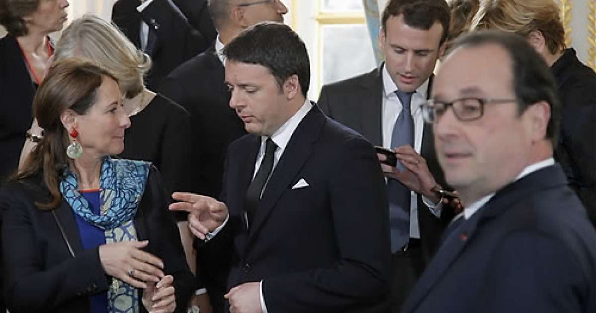 FRANCE ELYSEE FRANCO ITALIAN SUMMIT
