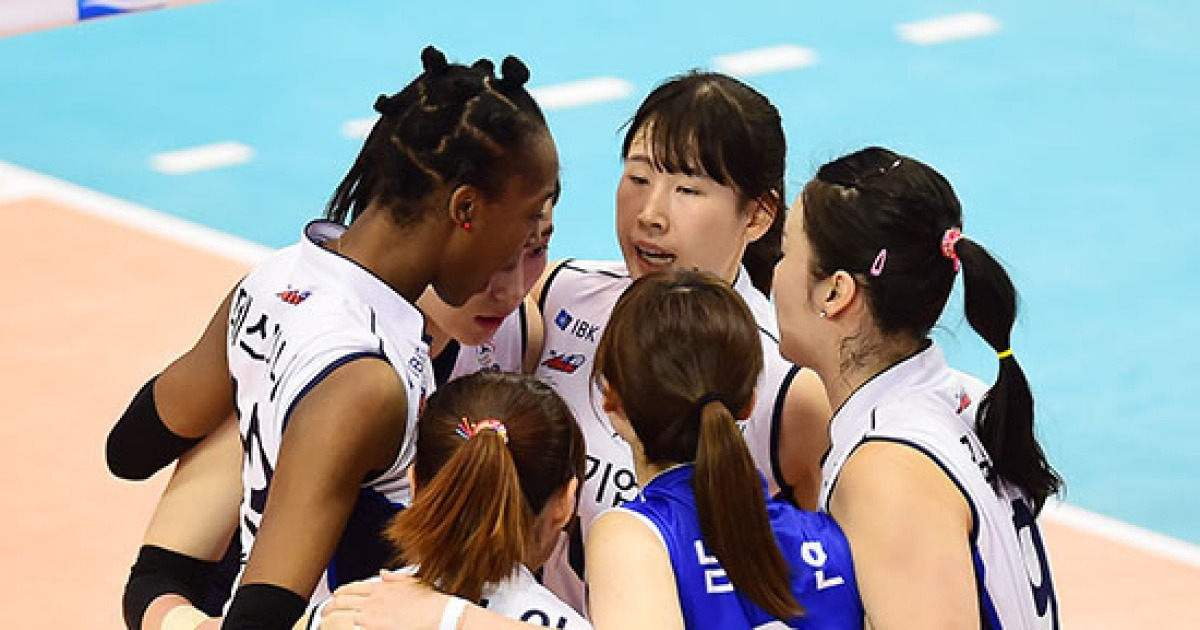 IBK기업은행, GS칼텍스 셧아웃..'4연승'