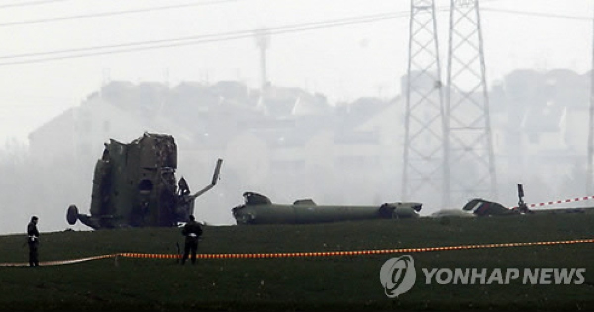SERBIA HELICOPTER CRASHED