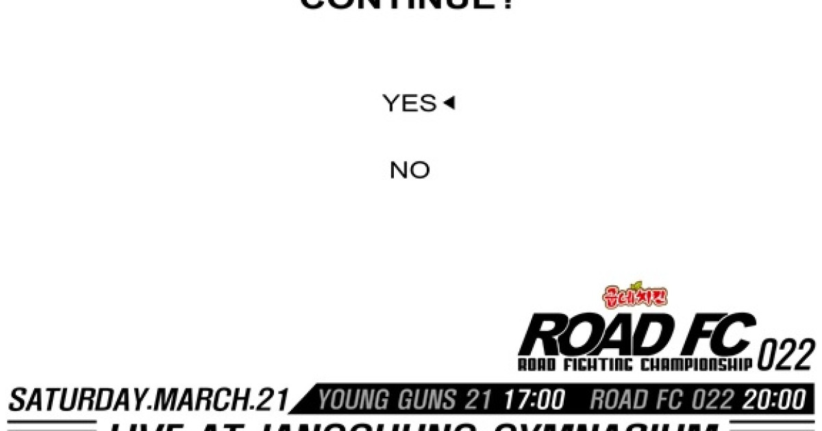 '굽네치킨 로드FC 022' 티저이미지 4탄 공개