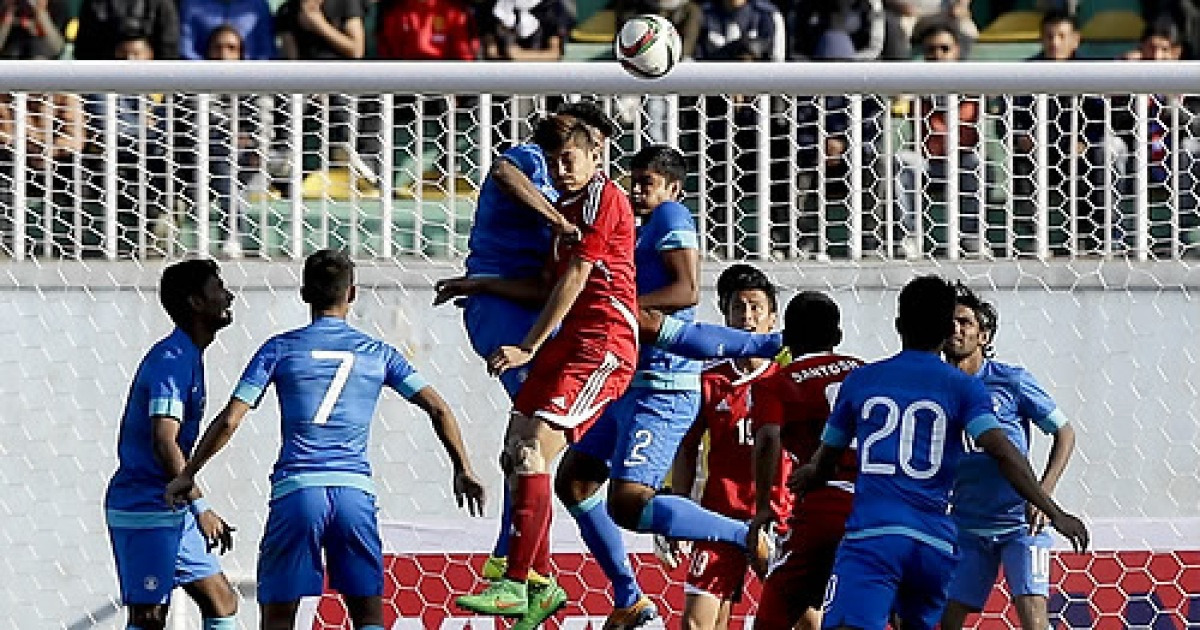 NEPAL SOCCER FIFA WORLD CUP 2018 QUALIFYER MATCH