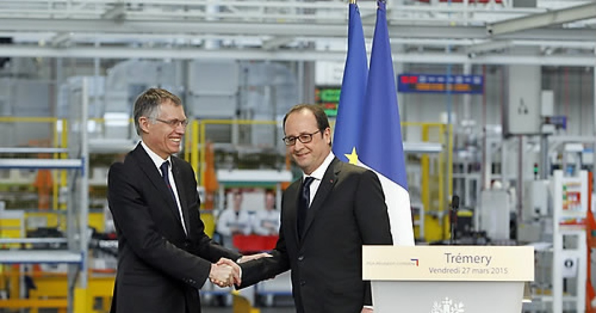 FRANCE GOVERNMENT HOLLANDE VISITS TREMERY