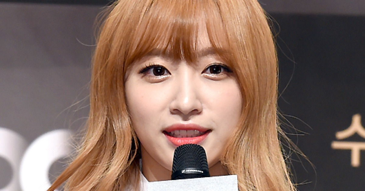 [MD포토] EXID 하니 '뇌섹녀 맞죠?'