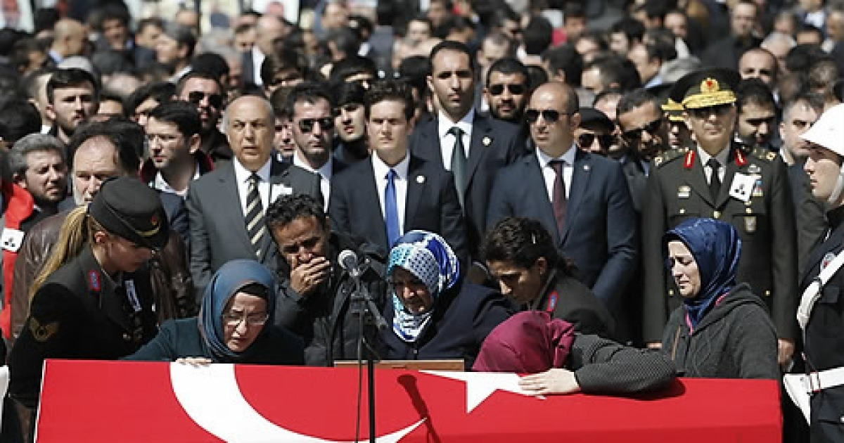 TURKEY FUNERAL TURKISH PROSECUTOR