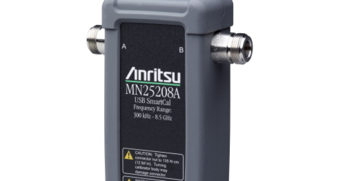 안리쓰, ShockLine™ VNA용 USB 자동 보정장치 출시 복잡한 보정 절차 간소화