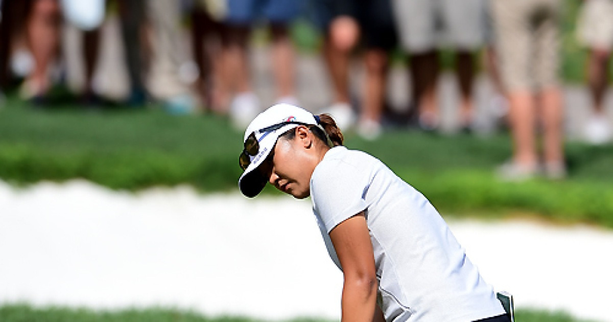 [포토엔]리디아 고 '모두가 지켜보는 버디퍼팅'(LPGA ANA)