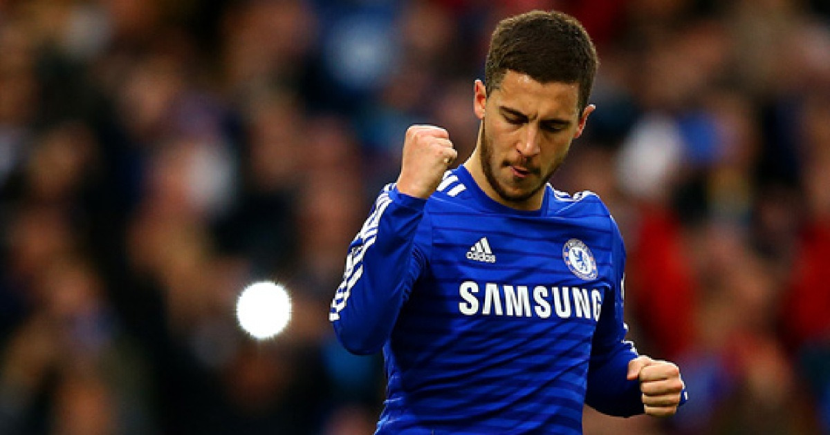 [EPL 31R] '아자르 1골 1도움' 첼시, 스토크에 2-1 승리..1위 질주