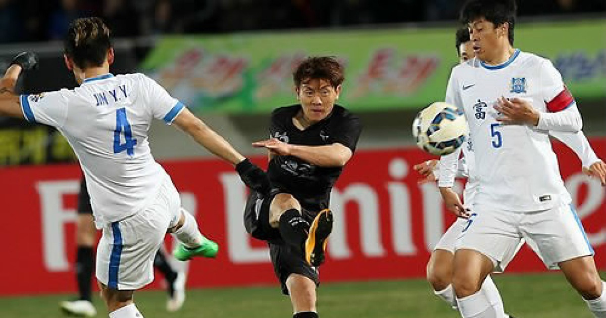 성남 김동희 감각적 슛