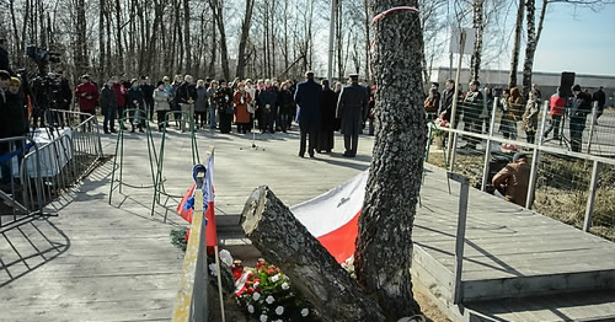 RUSSIA POLAND SMOLENSK POLISH PLANE CRASH 5TH ANNIVERSARY