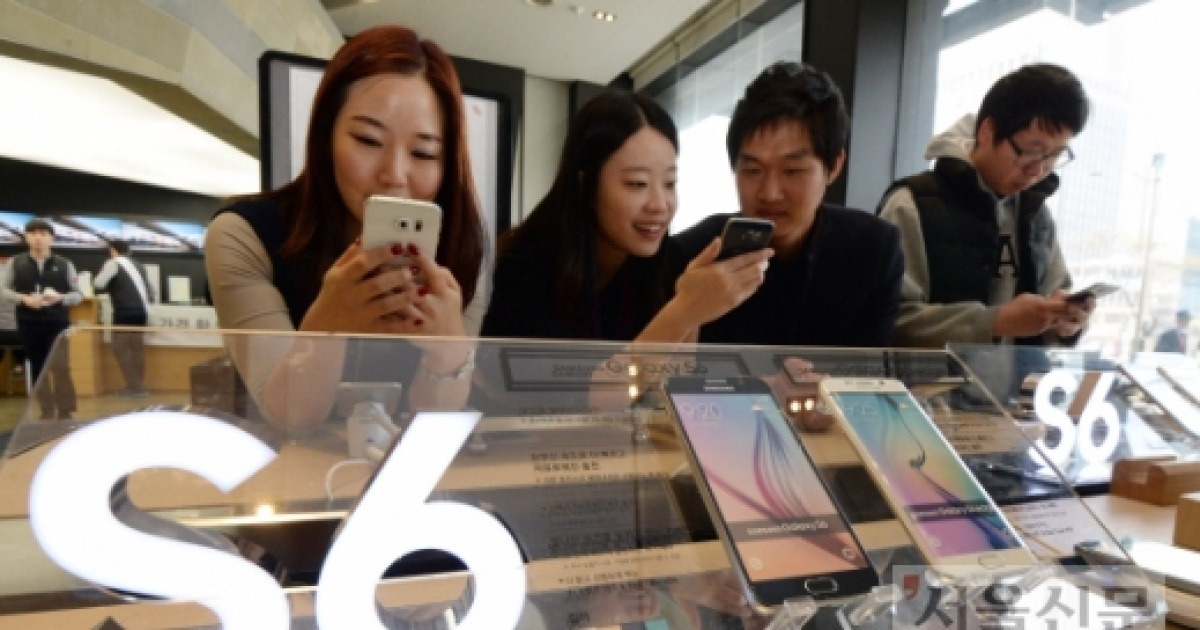 이통3사 갤S6 마케팅 전쟁..KT는 보조금 가장 많고 LGU+ '엣지' 가장 싸고 SKT 'T안심' 첫 서비스