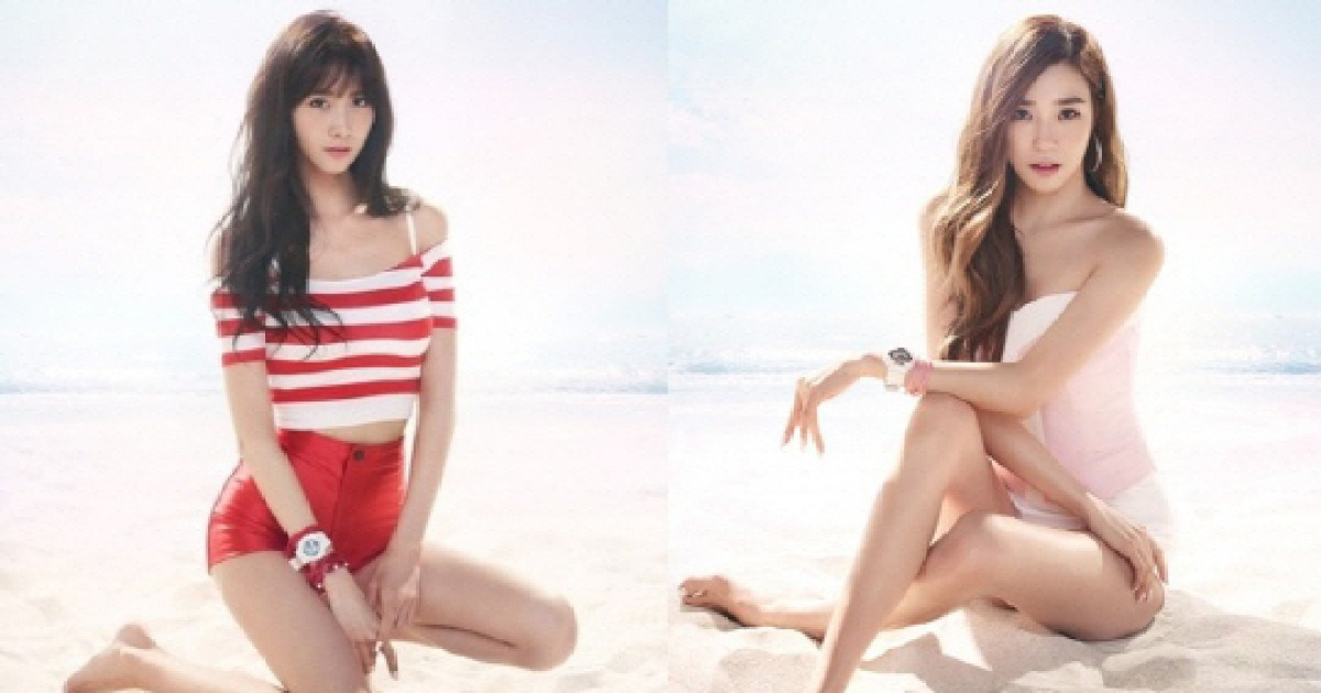 Catch Me If You Can 소녀시대 윤아 티파니 섹시 바캉스룩 과감 노출 볼륨 각선미 과시