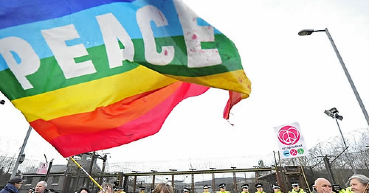BRITAIN PROTEST FASLANE NAVAL BASE PROTEST