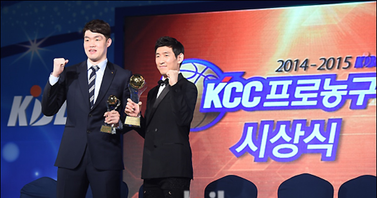 [MD포토] 양동근-이승현, '우리가 KBL 지배한다'