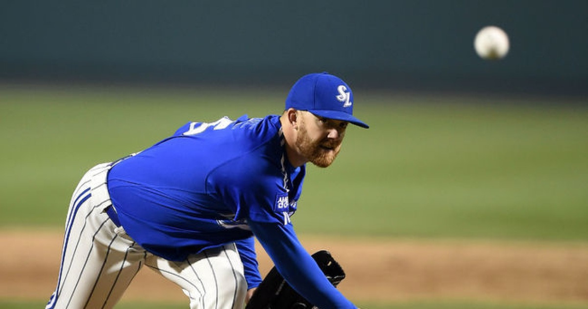 '3G 연속 QS' 클로이드, KBO 데뷔 첫 승 감격