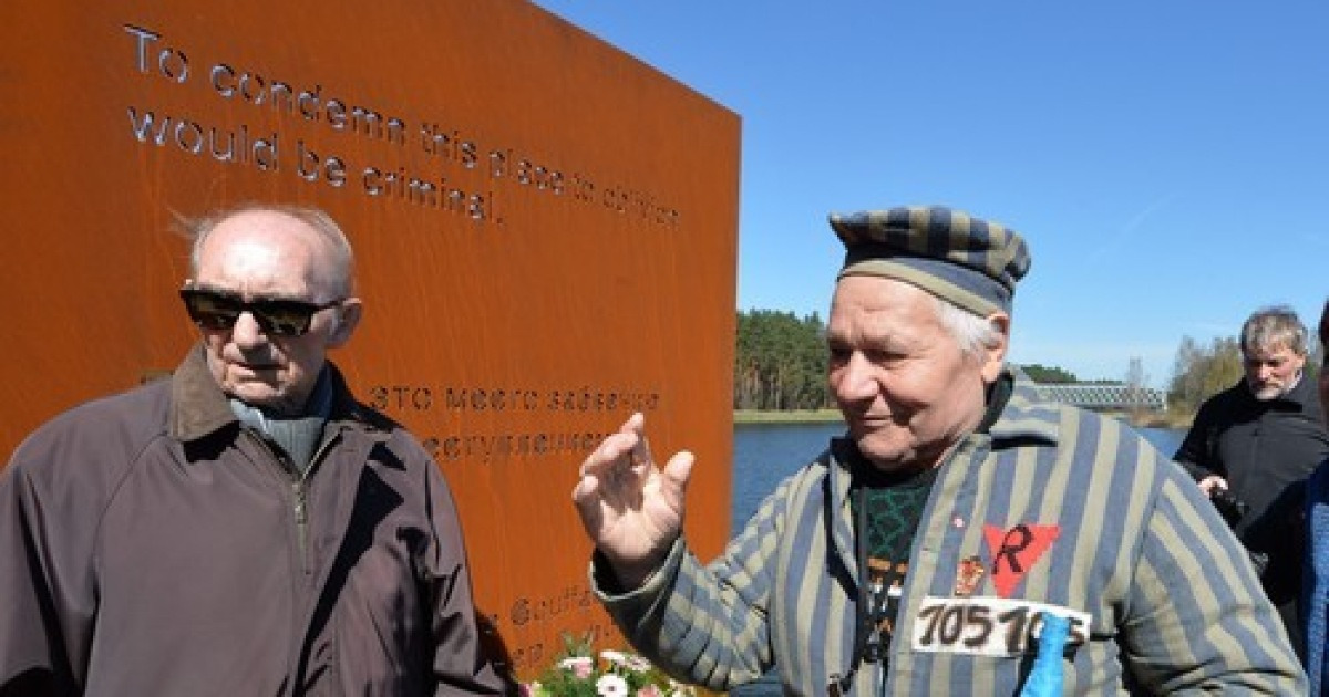 GERMANY WWII SACHSENHAUSEN LIBERATION 70TH ANNIVERSARY