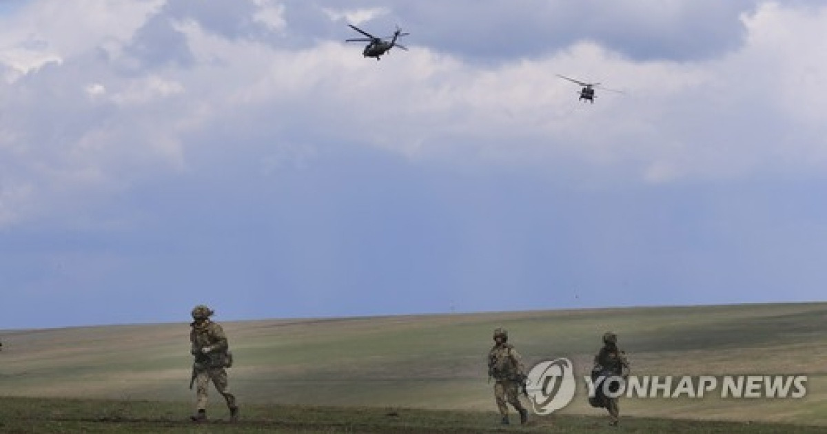 ROMANIA NATO DEFENCE DRILL