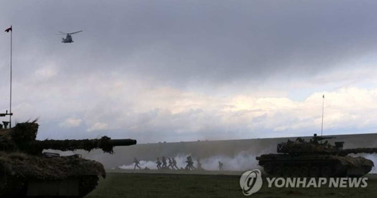 ROMANIA NATO DEFENCE DRILL