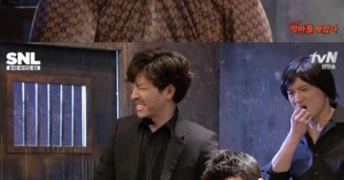 'SNL6' 정상훈, 샘킴 발연기에 분노..멱살잡고 "입 열지마"
