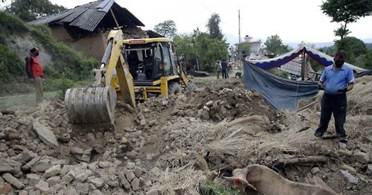NEPAL EARTHQUAKE AFTERMATH