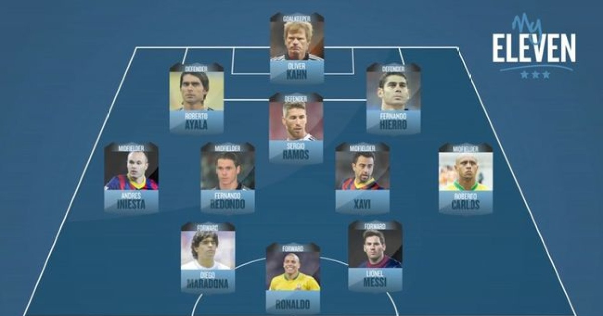 'EPL 득점 선두' 아게로가 선정한 꿈의 베스트 일레븐