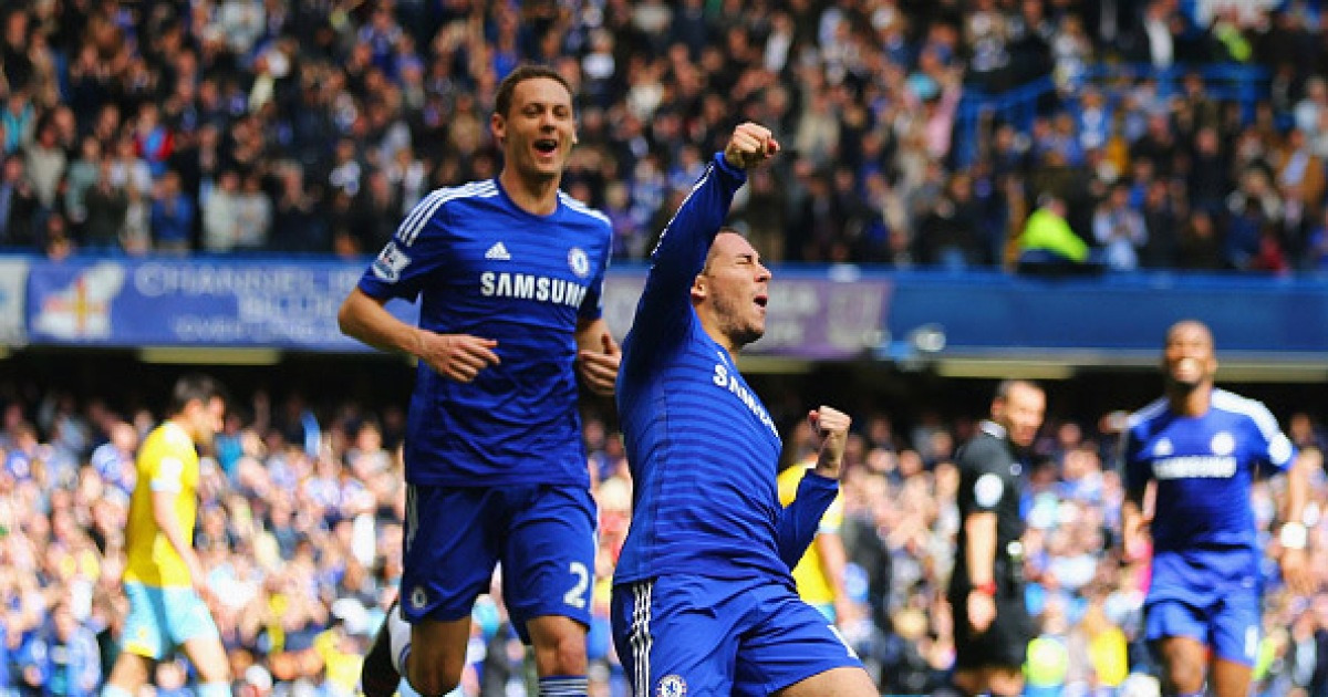 [EPL 35R] '아자르 결승골' 첼시, C.팰리스에 1-0 승리..'5년 만의 EPL 우승'