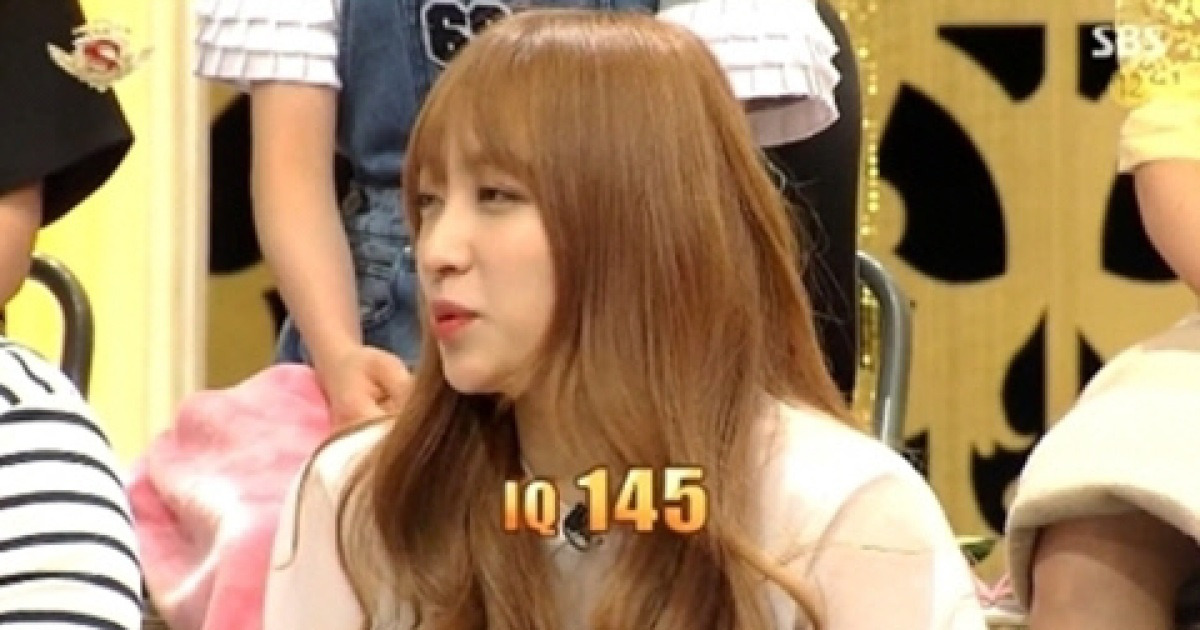 스타킹 EXID 하니, 5분 안에 단어 50개 암기 가능? "IQ 145"