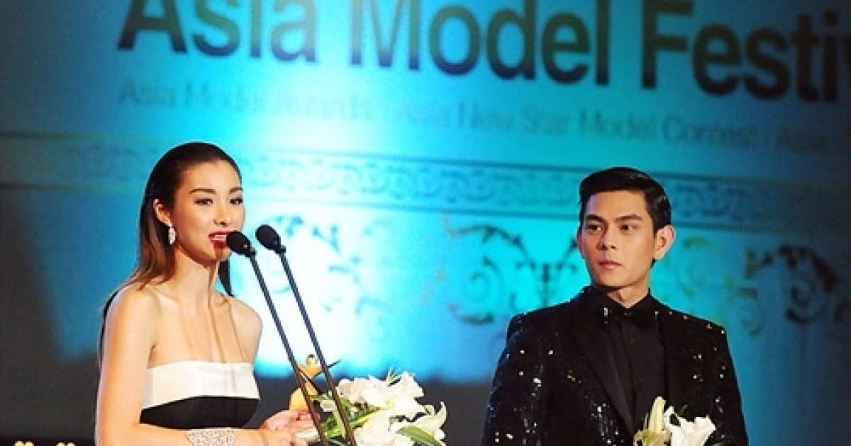 [포토]Iang Sittha Sapanuchart-Mod Napapat Wattanakamonwut '아시아모델상 모델스타상 태국, 감사해요'