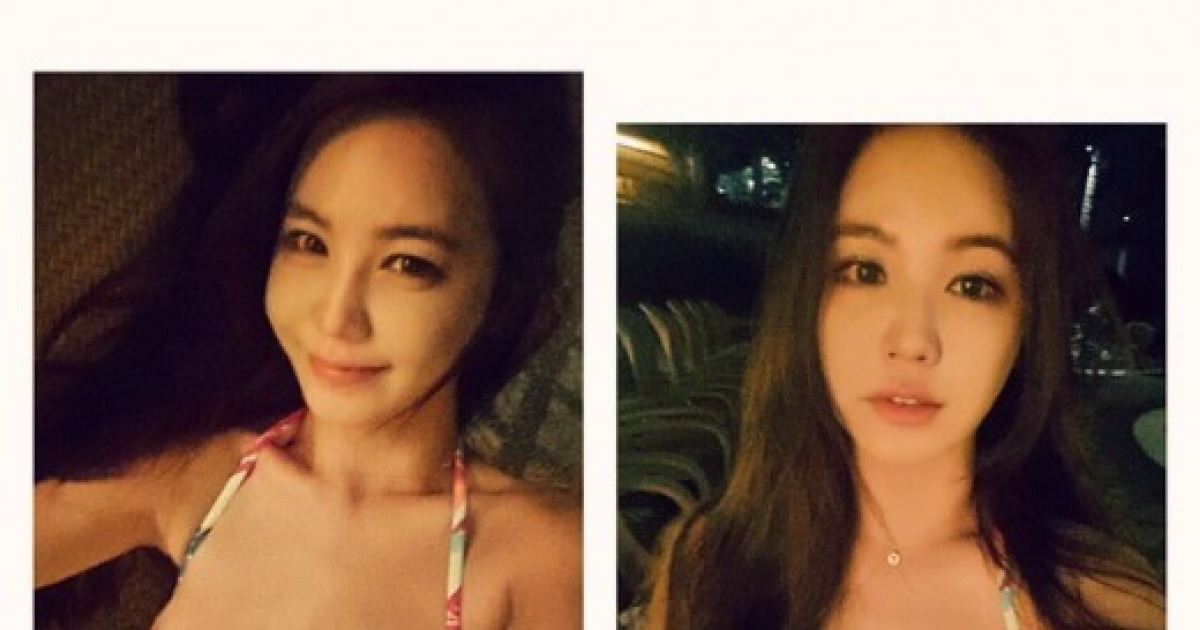 강예빈 아찔한 비키니 몸매 볼륨감 과시
