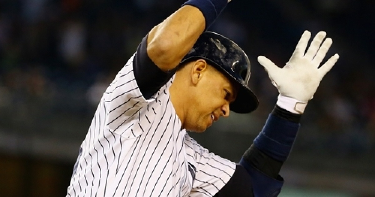 통산 661호 홈런, A-Rod '그래 이 손맛이야'[포토엔]