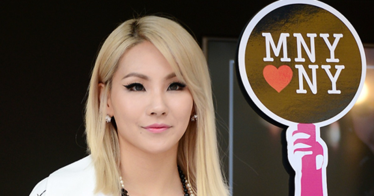 씨엘, '시크한 금발의 미녀' [MBN포토]