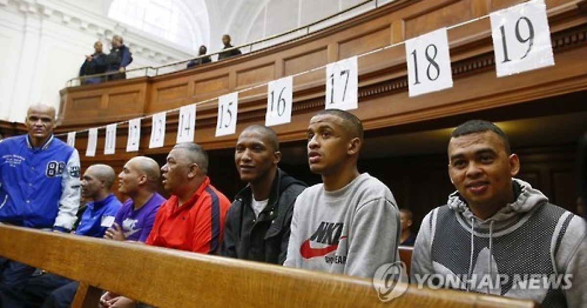 SOUTH AFRICA GANG BOSS SENTENCING