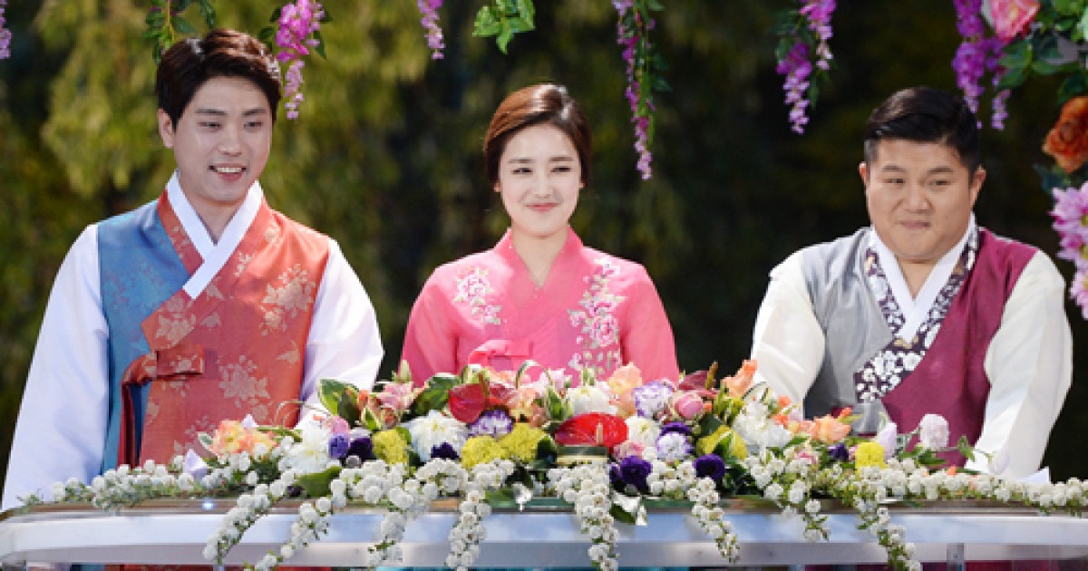 김형철-가애란-조세호 '춘향선발대회 진행을 맡은 세 MC' [MBN포토]