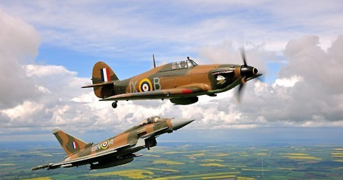 BRITAIN DEFENCE VC BATTLE OF BRITAIN TYPHOON