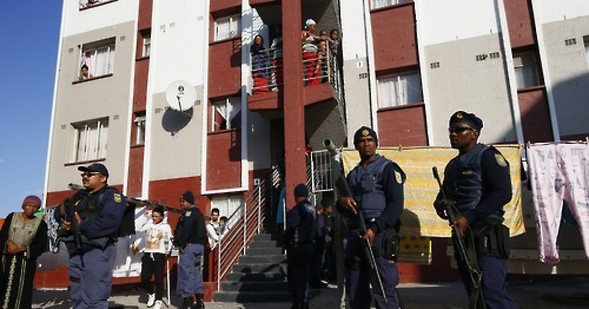 SOUTH AFRICA CRIME RAID