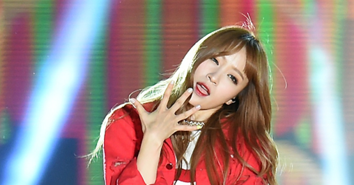 [MD포토] EXID 하니 '핫팬츠입고 더 섹시한걸'