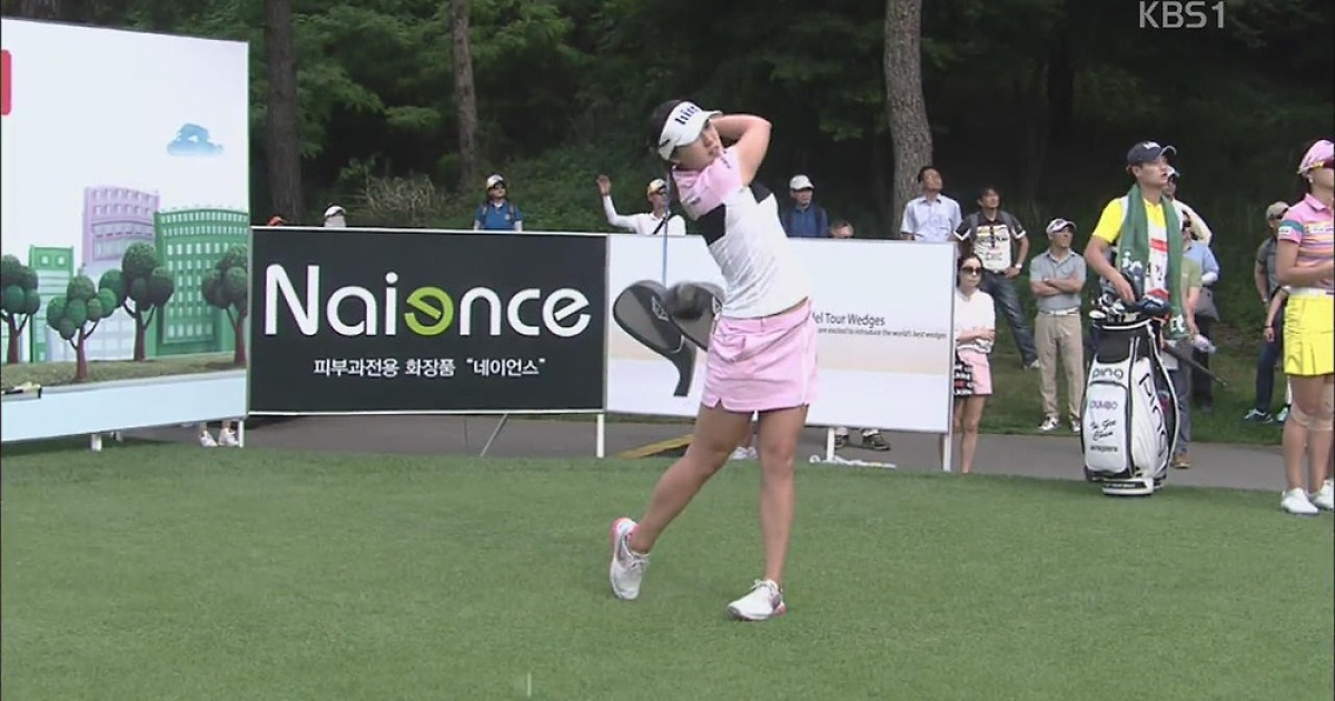 '미소천사' 김하늘, KLPGA 1R 재기의 샷