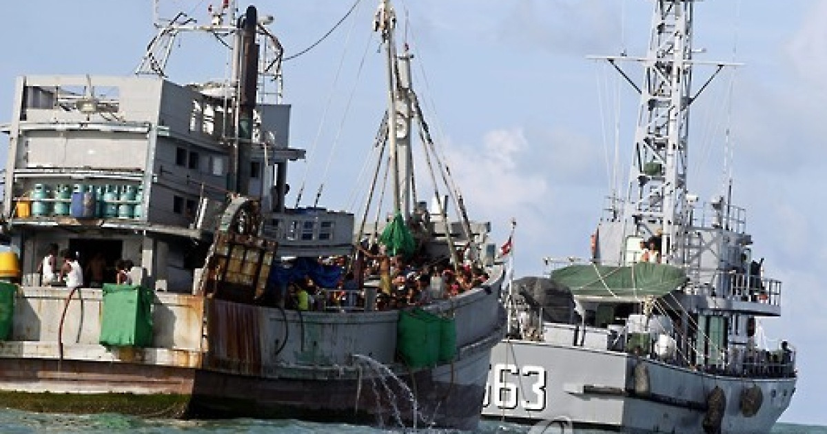 MYANMAR MIGRATION BOAT PEOPLE