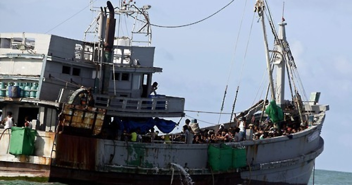 MYANMAR MIGRATION BOAT PEOPLE