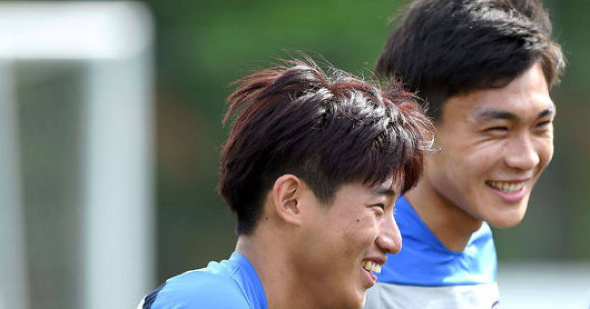 [사진]U-17 훈련이 즐거운 장결희