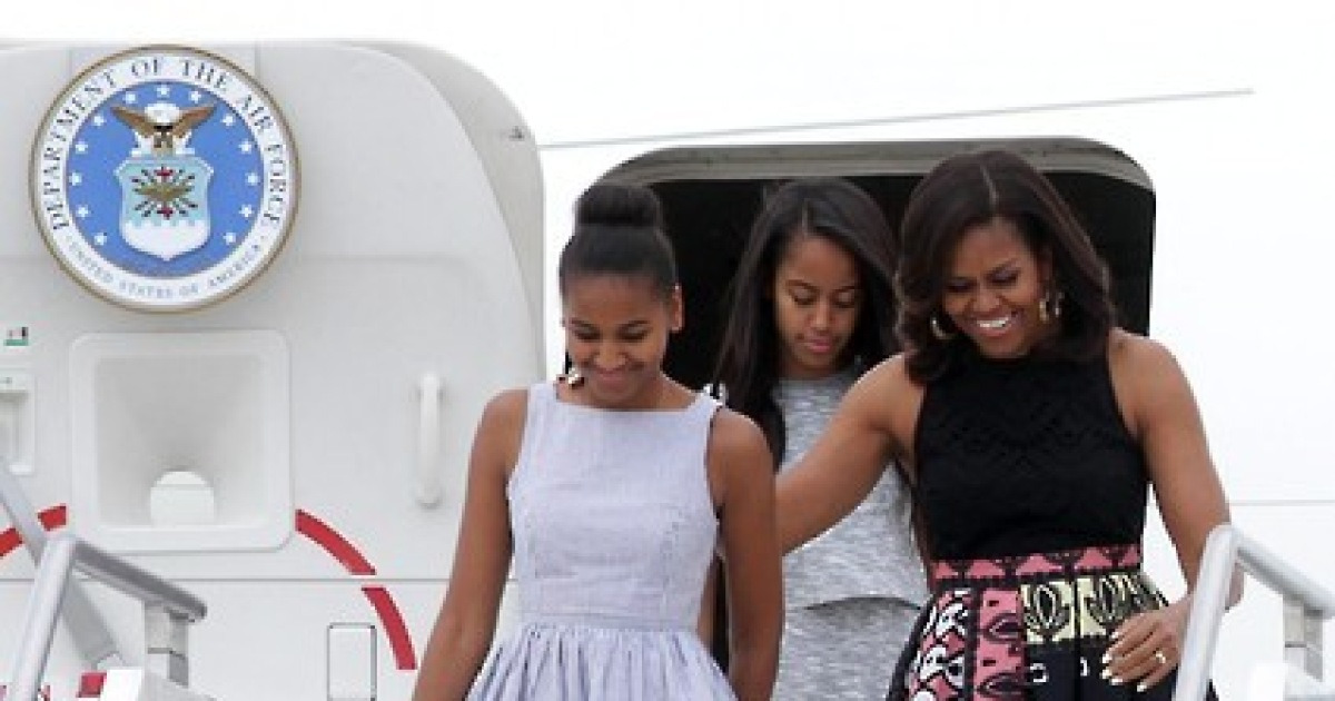 ITALY USA MICHELLE OBAMA VISIT