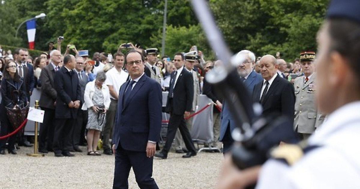 FRANCE WWII CEREMONY