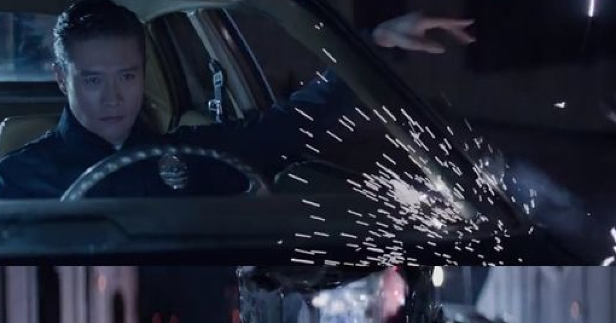 '터미네이터5', 이병헌 추격신 공개..위협적 T-1000